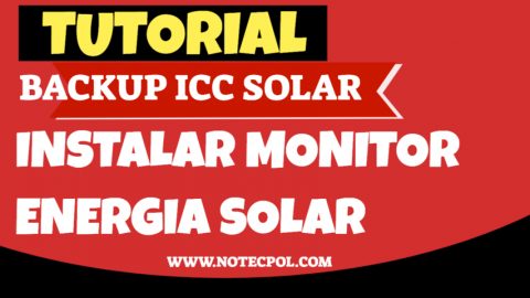 ¿Como Instalar ICC SOLAR en Rasperry PI? - BACKUP DATOS